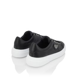 Philipp Plein Herren Sneaker "Iconic Plein", Gr. 40, schwarz-wei&szlig;, Schuhe
