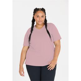 Endurance Herren Funktionsshirt "Annabelle", rosa, Gr. 44, unifarben, 100% Polyester, Shirts, mit stylischem V-ausschnitt