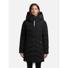 Khujo Damen Wintermantel "Dier"schwarz, Basic, Gr. XS, Obermaterial: 100% Nylon. Innenfutter: 100% Nylon. Wattierung: 100% Polyester, M&auml;ntel, Winter