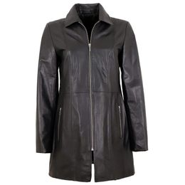 Maddox Ledermantel Lammnappa in Schwarz | Gr.: 52