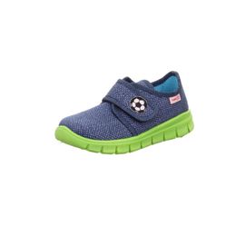 Superfit Geschlossener Hausschuh BOBBY in Blau | Gr.: 36