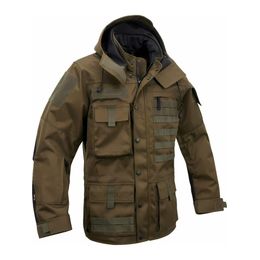 Brandit Parka "Performance Outdoor Jacket" in Gr&uuml;n | Gr.: XL