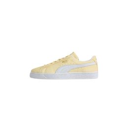 Puma Sneaker 'Classic' Herren Gr&ouml;&szlig;e 43/43.5 hellgelb / wei&szlig; Sommerschuhe