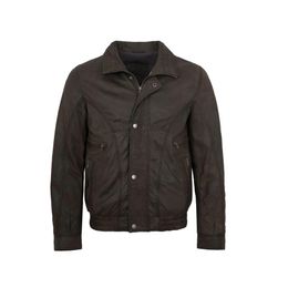Maddox Lederblouson Lammnubuk antik in Braun | Gr.: 60