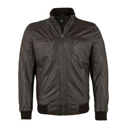 Otto Kern Lederblouson Lammnappa in Dunkelbraun | Gr.: 56