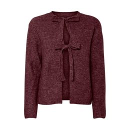 Pieces Strickjacke 'PCSILLY' Damen Gr&ouml;&szlig;e M weinrot
