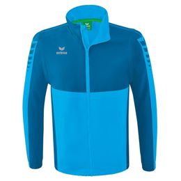 Erima Trainingsjacke "Six Wings Jacke Mit Abnehmbaren &Auml;rmeln" in Blau | Gr.: XL