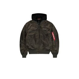 Alpha Industries Between-Season Jacket 'MA-1 D-Tec' male size S Dark green / Black