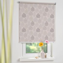 Sch&ouml;ner Wohnen Kollektion Seitenzugrollo, B:62cm H:180cm, beige, SCH&Ouml;NER WOHNEN-KOLLEKTION, Metall, Polyester, Rollos, "Kettenzugrollo Verdunklung"