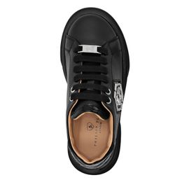 Philipp Plein Jungen Sneaker "Hexagon", Gr. 3002, schwarz, Schuhe