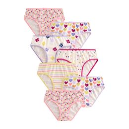 next Unterhose M&auml;dchen Gr&ouml;&szlig;e 152 gelb / flieder / rosa / wei&szlig;