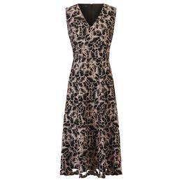 Kraimod Kleid Damen Gr&ouml;&szlig;e 42 beige / schwarz