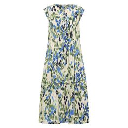 Cecil Kleid Damen Gr&ouml;&szlig;e 40 creme / nachtblau / gr&uuml;n / wei&szlig;