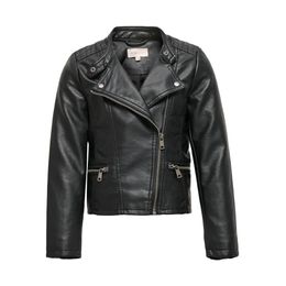 Only Girls &Uuml;bergangsjacke 'Freya' M&auml;dchen Gr&ouml;&szlig;e 116 schwarz