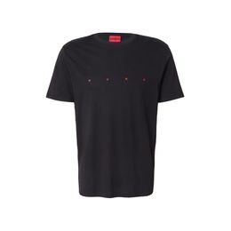 Hugo T-Shirt 'Dorosi' Herren Gr&ouml;&szlig;e XXL rot / schwarz