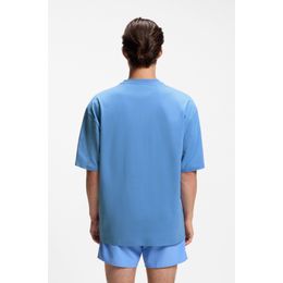 HUGO UNDERWEAR Herren T-Shirt "TIKI T-SHIRT"bright blau 433, Gr. XL, Jersey, Obermaterial: 100% Baumwolle, Shirts