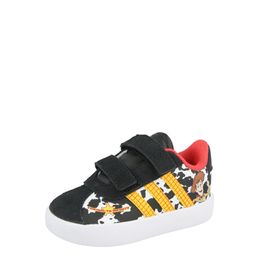 adidas Sportswear Sneaker 'VL COURT TOY STORY' Jungen Gr&ouml;&szlig;e 27 gelb / melone / schwarz / wei&szlig;