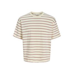 Jack & Jones Plus Jack & Jones Plus T-Shirt 'JORSAVONA' Herren Gr&ouml;&szlig;e XXXL burgunder / wei&szlig;