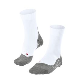 Falke Damen Socken "PL4", Gr. 39, wei&szlig;, Obermaterial: 32% Baumwolle CO. 32% Polyamid PA. 29% Polypropylen PP. 4% Polyester PES. 3% Elasthan EL.,
