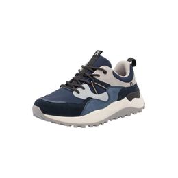 Rieker Sportliche Schn&uuml;rschuhe in Blau | Gr.: 45