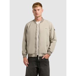 Khujo Herren Blouson "ULRIC", beige, Gr. XXL, unifarben, Web, 75% Baumwolle, 25% Nylon, Jacken