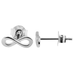 Adelia&acute;s ADELIA ́S Damen Paar Ohrh&auml;nger "Ohrringe &ndash; Ohrstecker Unendlichkeitszeichen aus 925 Silber", silber, Silber 925 (Sterlingsilber), Ohrringe, Ein