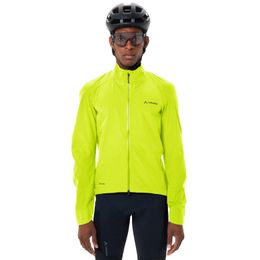 Vaude Herren Fahrradjacke "Men's Kuro Pro Rain Jacket"neon gelb, Gr. S, Web, Obermaterial: 100% Polyester, Jacken, sportlicher Stil,