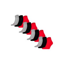 Puma Herren Kurzsocken "Socken Quarter Plain 12P 12er Pack", Gr. 35, bunt, Obermaterial: 68% Baumwolle CO. 18% Polyamid PA. 12% Polyester PES. 2%
