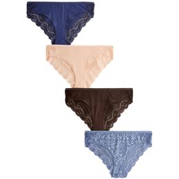 next Slip Damen Gr&ouml;&szlig;e 4XL beige / blau / rauchblau / braun