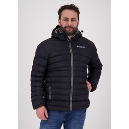 DEPROC Active Herren Steppjacke "GILMOUR II M", grau, Gr. 5XL, Web, 100% Polyester, Jacken, auch in Gro&szlig;en Gr&ouml;&szlig;en erh&auml;ltlich