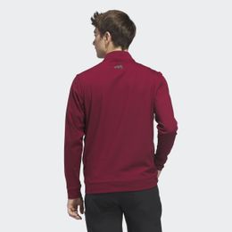 Herren Sweatshirt "ULTIMATE365 CLASSIC QUARTER-ZIP"collegiate burgundy, Gr. XXL, adidas Performance, Obermaterial: 79% Polyester, 21% Elasthan,