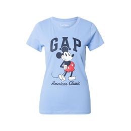 GAP Shirt female size XS Navy / Sky blue / Cherry red / Off white