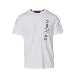 KOROSHI Shirt male size S marine blue / Light red / Black / White
