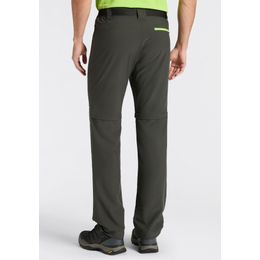 CMP Herren Zip-off-Hose, grau, Gr. 46, Obermaterial: 89% Polyester, 11% Elasthan, Hosen, mit Zip-off-Funktion, elastisches und atmungsaktives Material