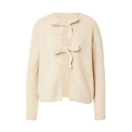Pieces Strickjacke 'Silly' Damen Gr&ouml;&szlig;e XXS beige