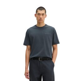 Marc O'Polo MARC O'POLO Herren T-Shirt "aus schwerem Bio-Baumwoll-Jersey", grau, Basic, Gr. L, unifarben, Obermaterial: 100% Baumwolle, Shirts