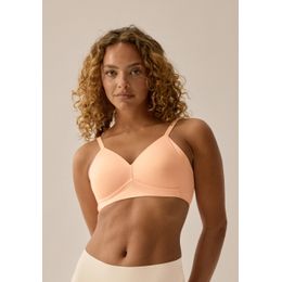 Naturana Damen Soft-BH "Smoothing", Gr. 95, rosa, Microtouch, Obermaterial: 75% Polyamid, 25% Elasthan. Futter: 100% Polyester. Miedereinsatz: 84%