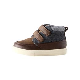 next Boots Jungen Gr&ouml;&szlig;e 25.5 braun / schoko / dunkelgrau / graumeliert