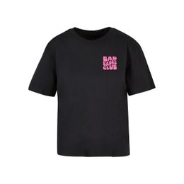 MISS TEE Damen T-Shirt "Miss Tee Damen Bad Babes Club Tee", schwarz, Gr. S, bedruckt, 100% Baumwolle, Shirts