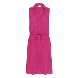 Kaffe Kleid Damen Gr&ouml;&szlig;e 36 magenta Sommerkleid