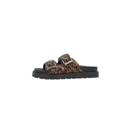 Buffalo Pantolette 'Raya Ari' Damen Gr&ouml;&szlig;e 36 umbra / schwarz