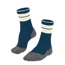 Falke Damen Socken "TK Compression Stabilizing", Gr. 42, blau, Obermaterial: 39% Polypropylen PP. 28% Schurwolle WV. 26% Polyamid PA. 7% Elasthan