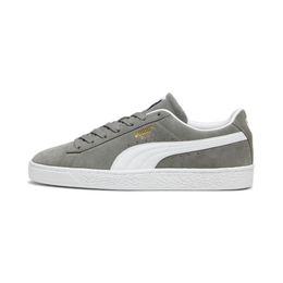 Puma Sneaker 'Suede Classic' Herren Gr&ouml;&szlig;e 48 gold / grau / wei&szlig; Sommerschuhe