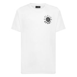 Plein Sport Herren T-Shirt "Rundhals-T-Shirt", schwarz-wei&szlig;, Gr. S, Obermaterial: 100% Baumwolle, Shirts
