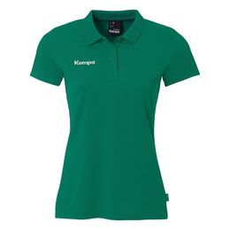 Kempa Herren Poloshirt "POLO SHIRT Classic Women", gr&uuml;n, Gr. S, Obermaterial: 57% Baumwolle CO(Bio). 38% Polyester Pol. recyc.. 5% Elasthan EL.,
