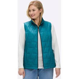 Classic Basics Damen Steppweste, bunt, Gr. 50, unifarben, 100% Polyester, Wattierung:100% Polyester, Westen