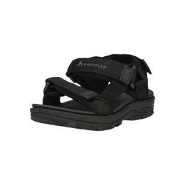 WHISTLER M&auml;dchen Sandale "Burgos", Gr. 32, schwarz, Kunstfaser, Schuhe, Komfort