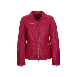 Jilani Lederjacke Lammnappa in Beere | Gr.: 50