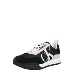 Calvin Klein Sneaker low 'Toothy' Herren Gr&ouml;&szlig;e 43 hellbeige / schwarz