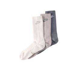 Nike Sportswear Socks 'ELVD' female size 34/38 Beige / Light beige / Grey